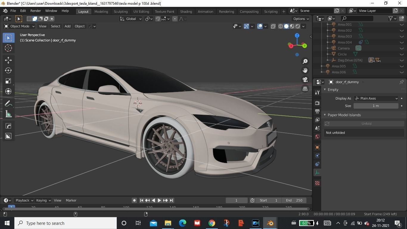 3D model tesla model s 3d model car model VR / AR / low-poly | CGTrader