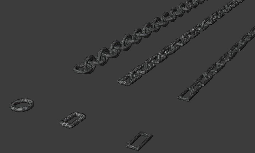 Chain pack 3D model | CGTrader
