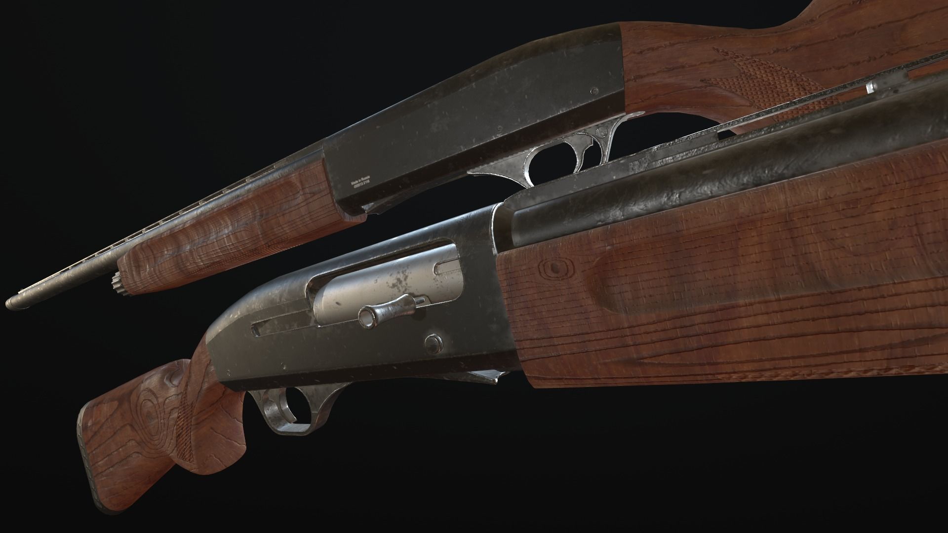 3D model MP 153 Game ready VR / AR / low-poly | CGTrader