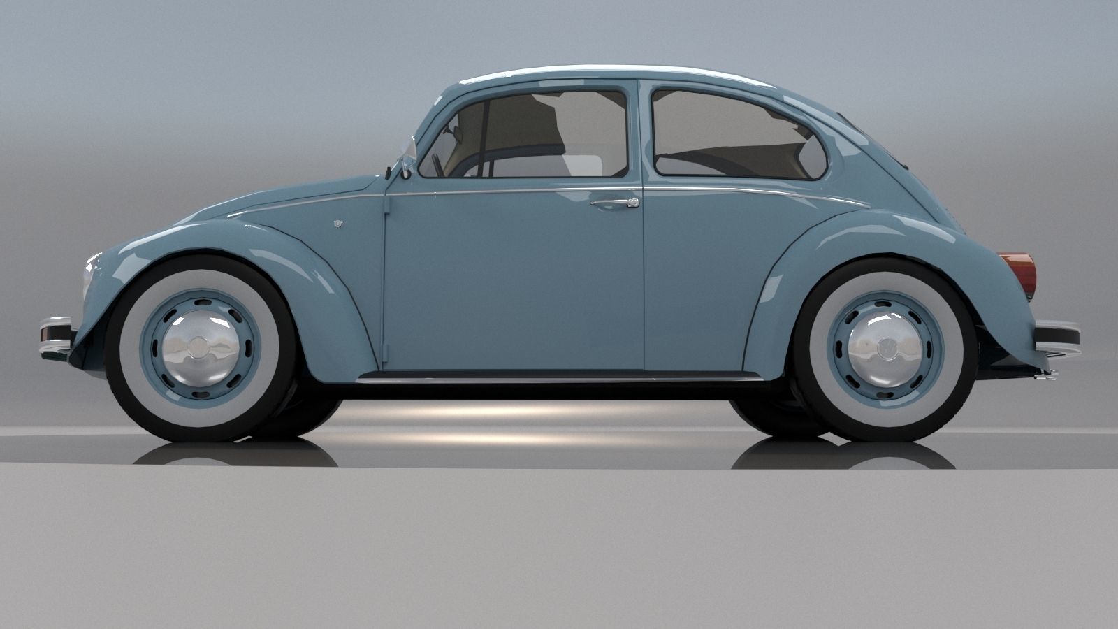 Volkswagen Beetle Last Edition - Ultima Edicion 2003 3D model | CGTrader