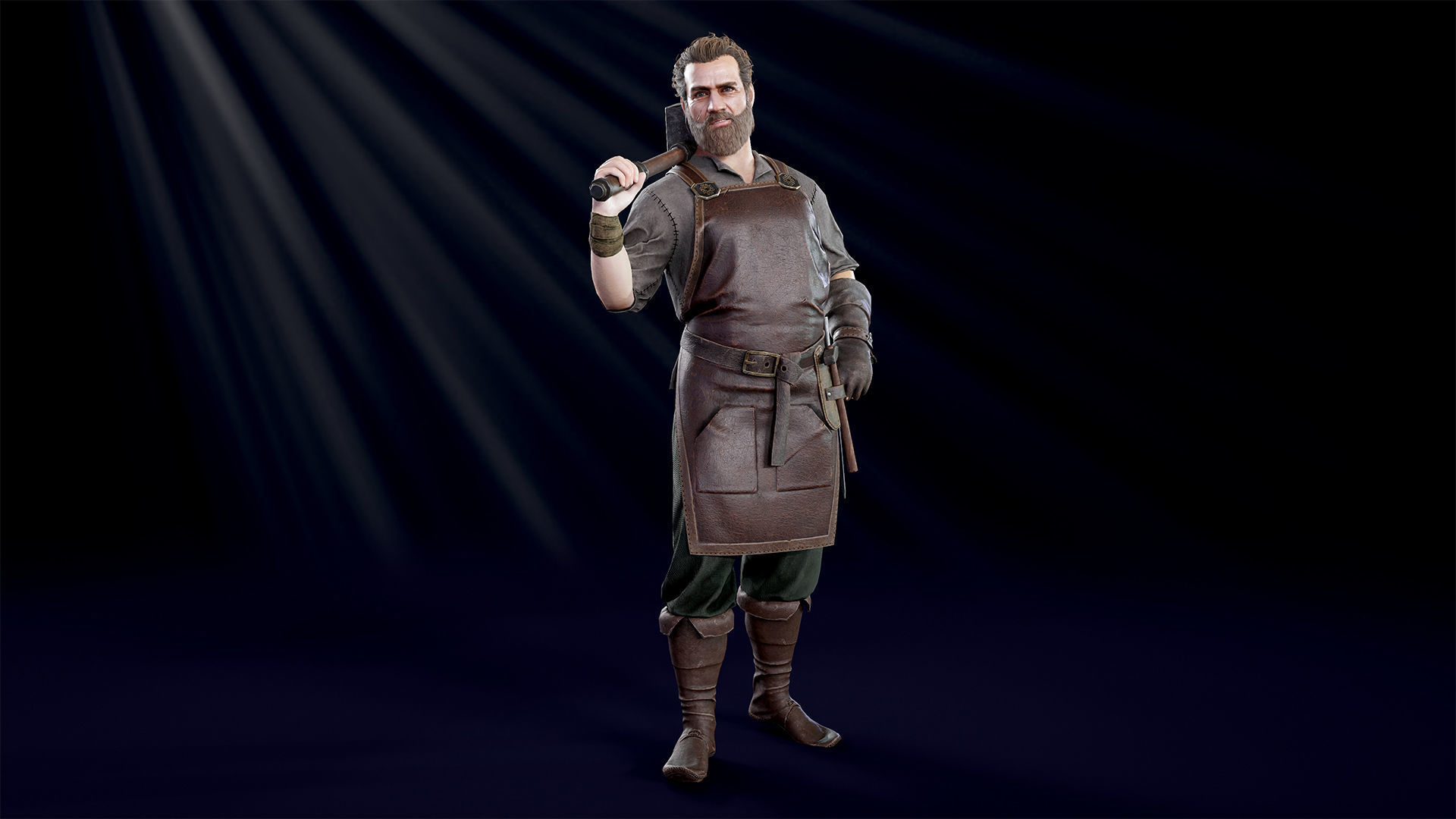 3D Model Collection Male NPC pack VR / AR / low-poly | CGTrader