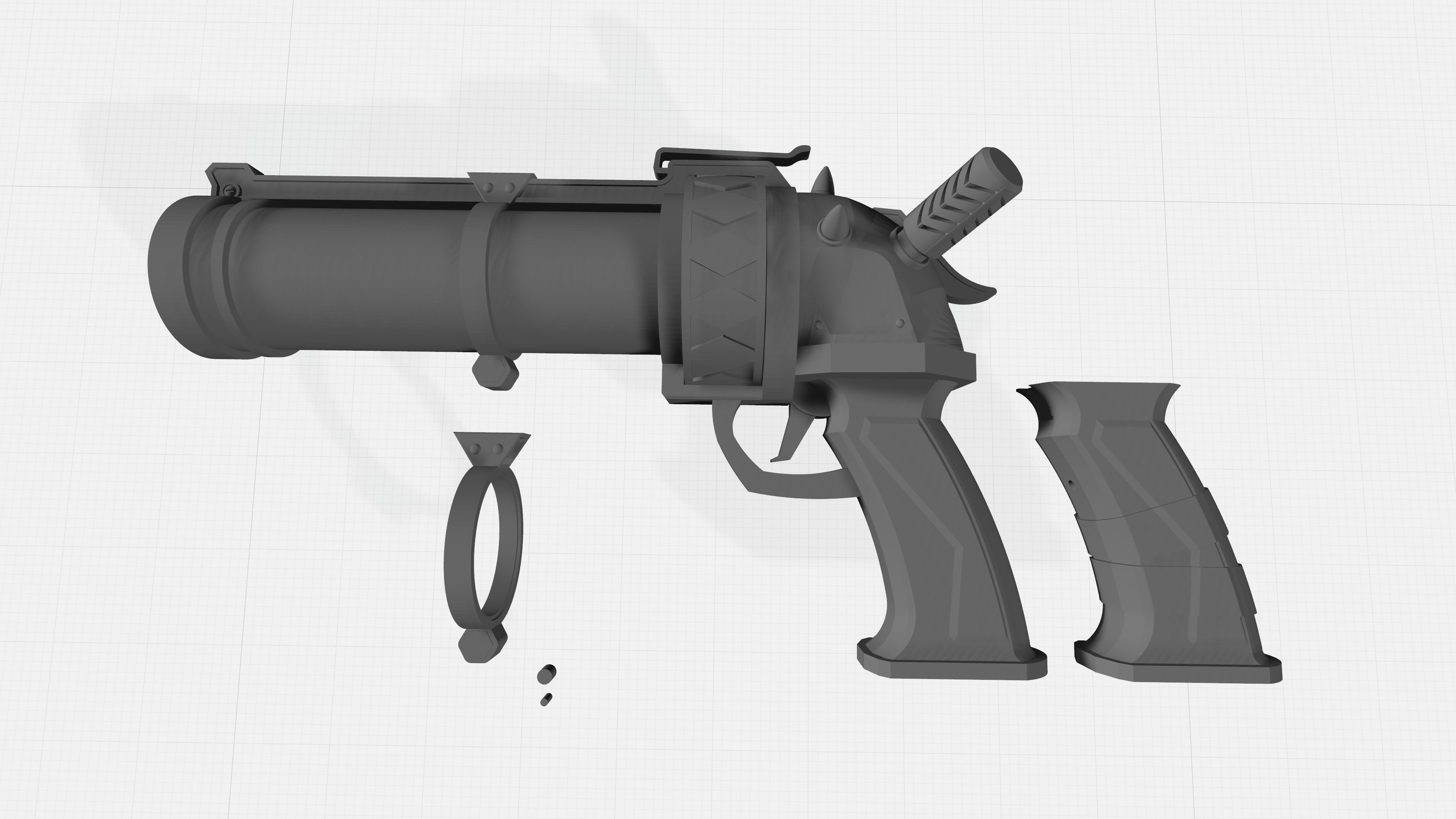 Jinx blaster - Arcane version 3D model 3D printable | CGTrader