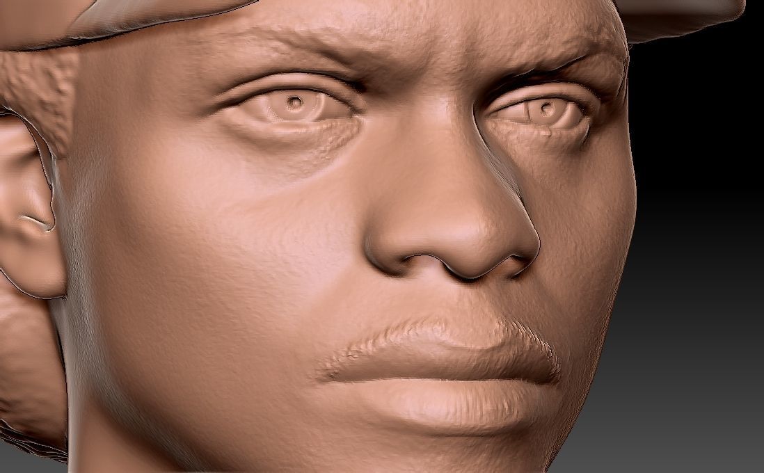 Eazy-E bust for 3D printing 3D model 3D printable | CGTrader