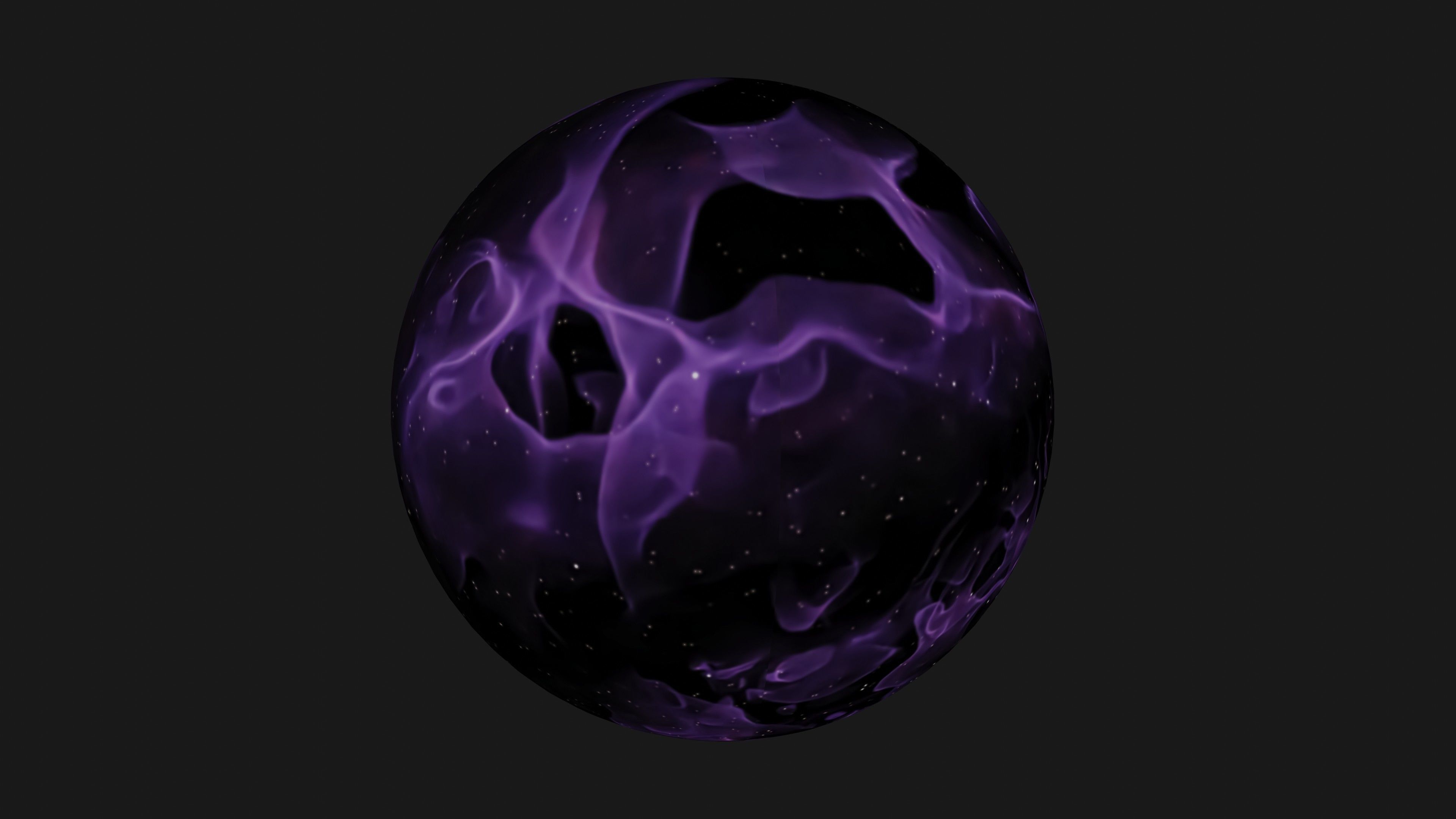 3D model HDRI Panoramic Sky - 360 starfield - violet nova nebula 012 VR / AR / low-poly | CGTrader