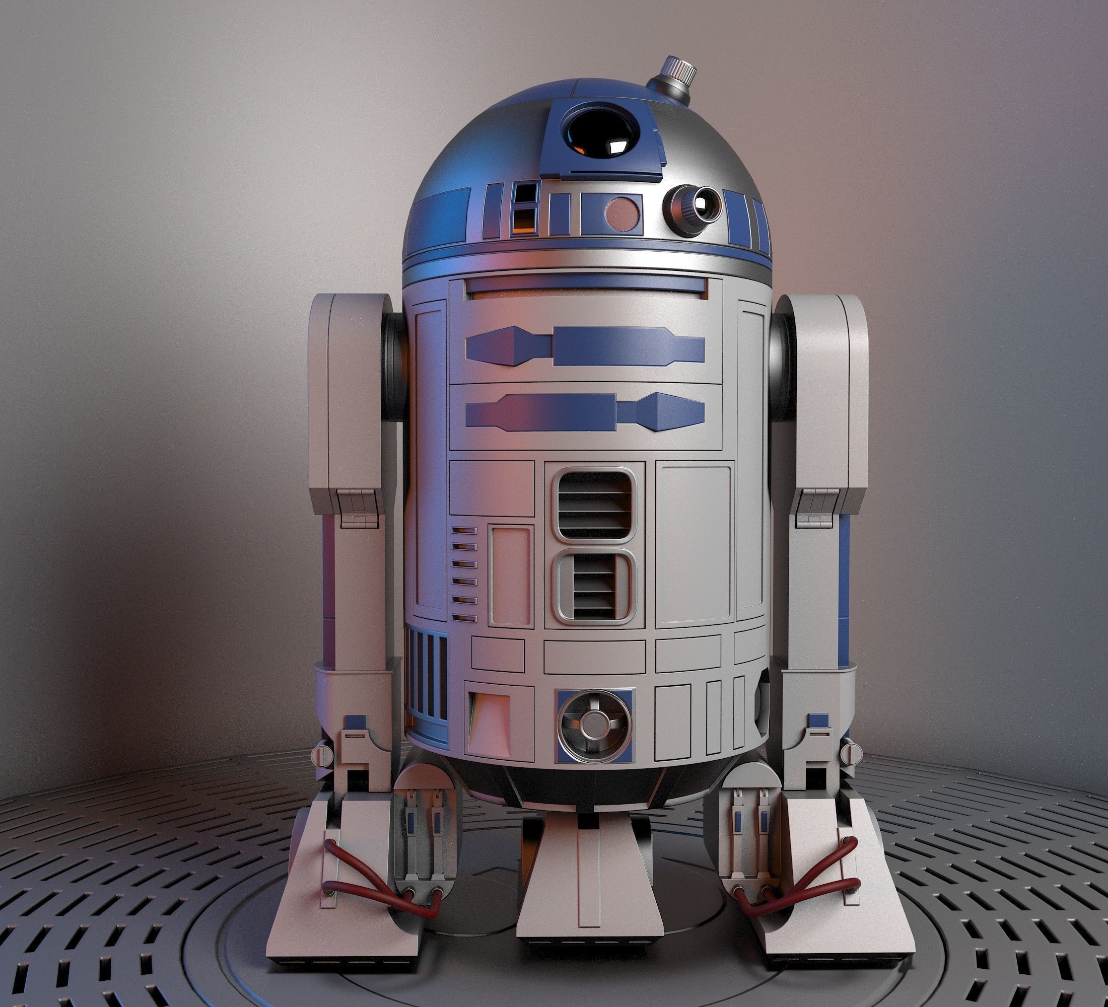 R2D2 Star Wars 3D model | CGTrader
