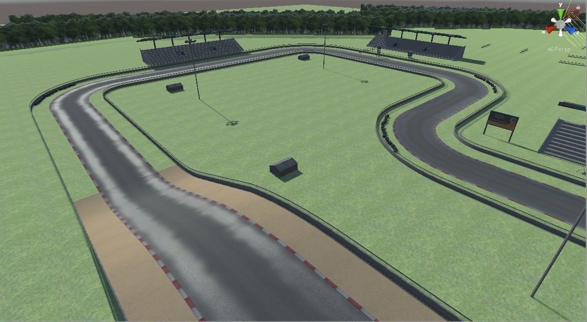 3D model Race Track Modular Kit for Game and Big Projects unitypackage ...