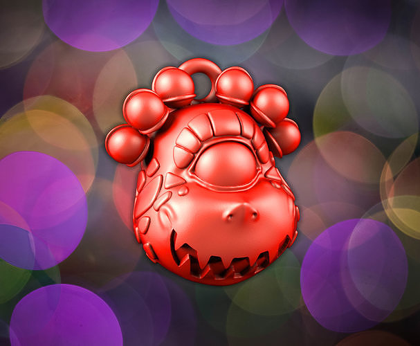 Beholder christmas ball 3D model 3D printable | CGTrader