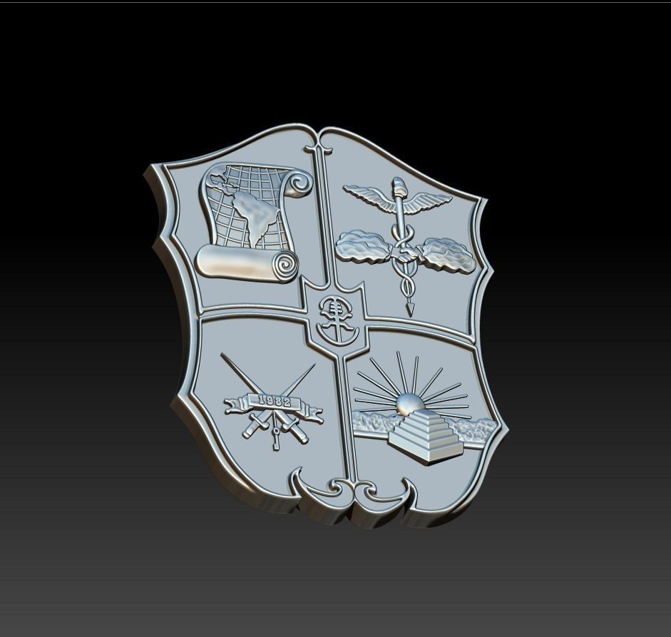 La Unidad Latina Lambda 3D model 3D printable | CGTrader