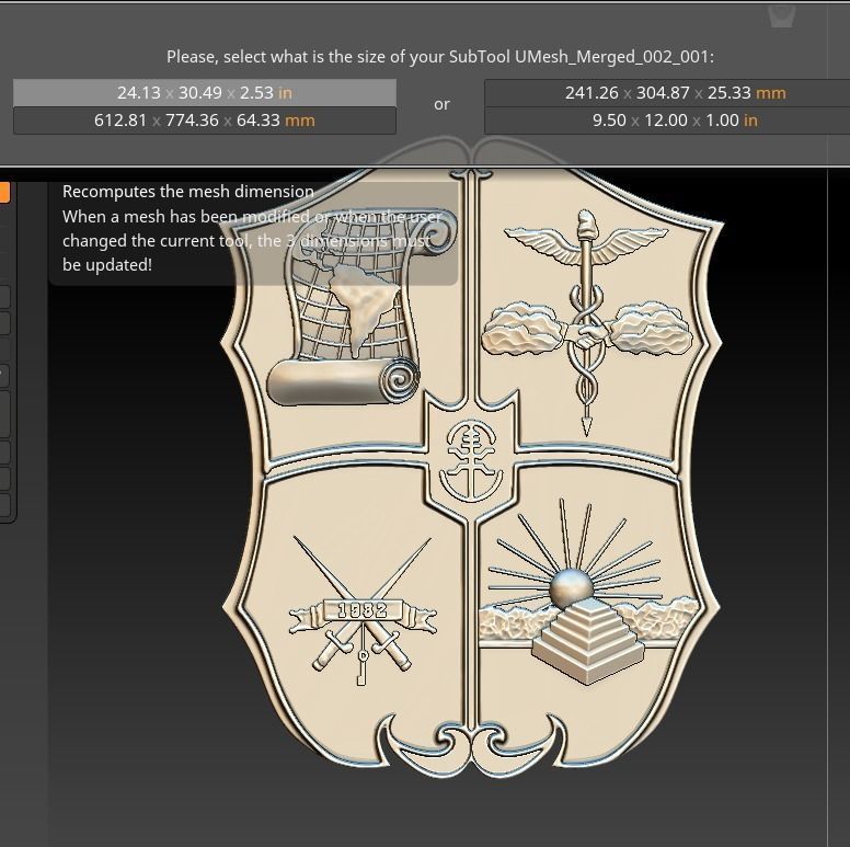 La Unidad Latina Lambda 3D model 3D printable | CGTrader