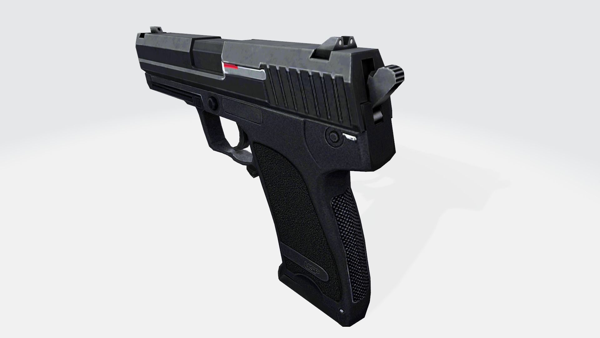 Weapon Pistol USP G18 M1873 M500 M1917 Mini Uzi Treatment Pistol 3D ...