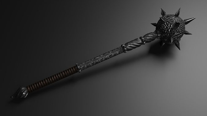 3D model Morning Star Mace VR / AR / low-poly | CGTrader