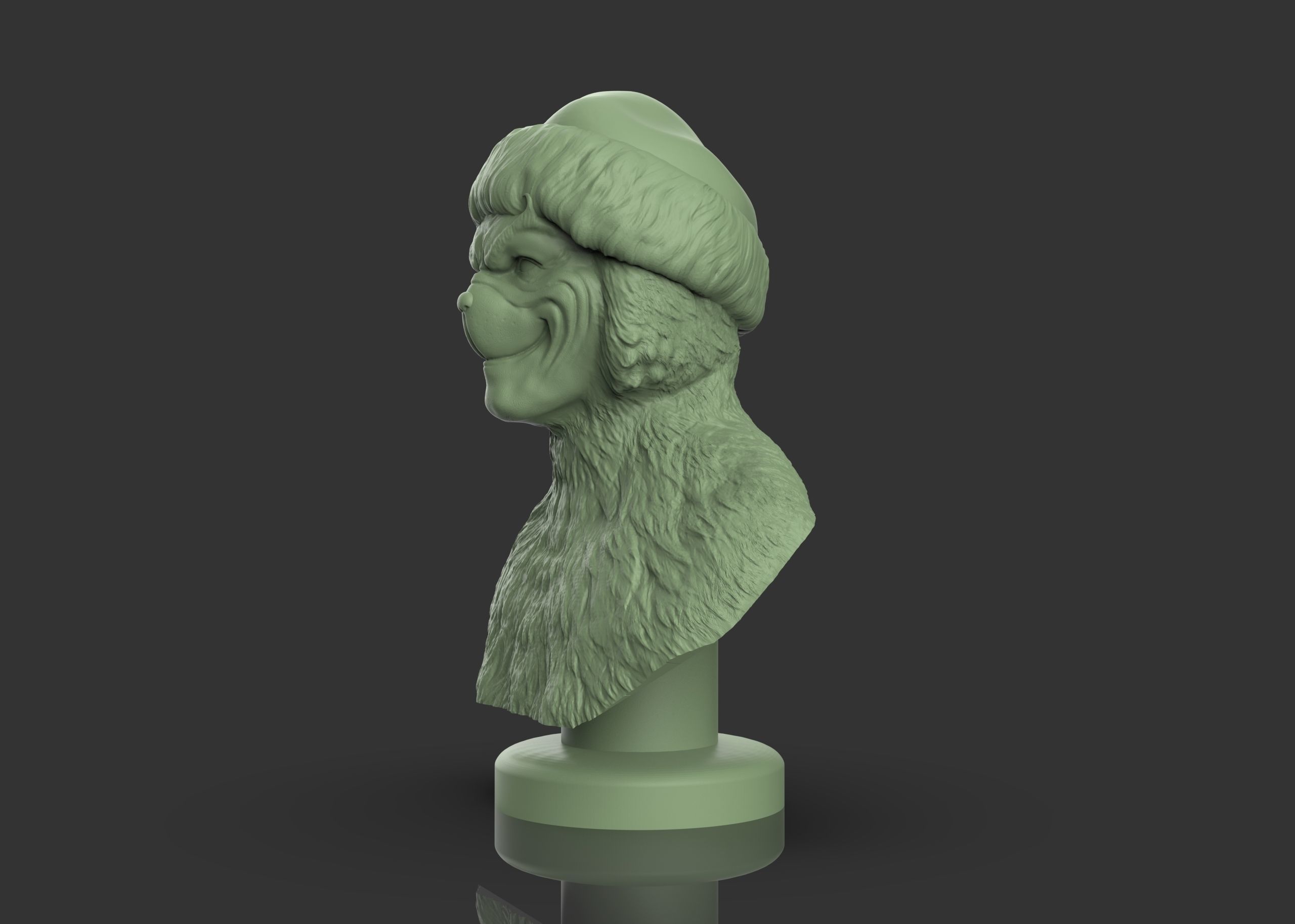 Grinch 3D model 3D printable | CGTrader
