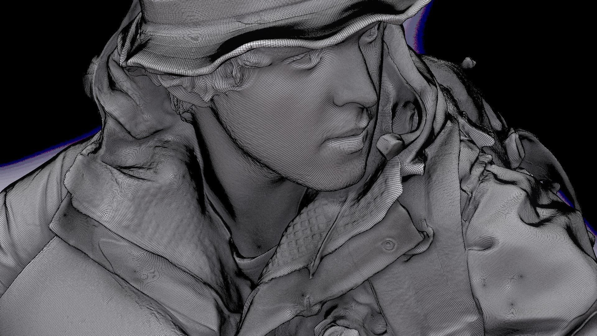 3D Body Scan Reece Bates Army Seal Team 3D model | CGTrader