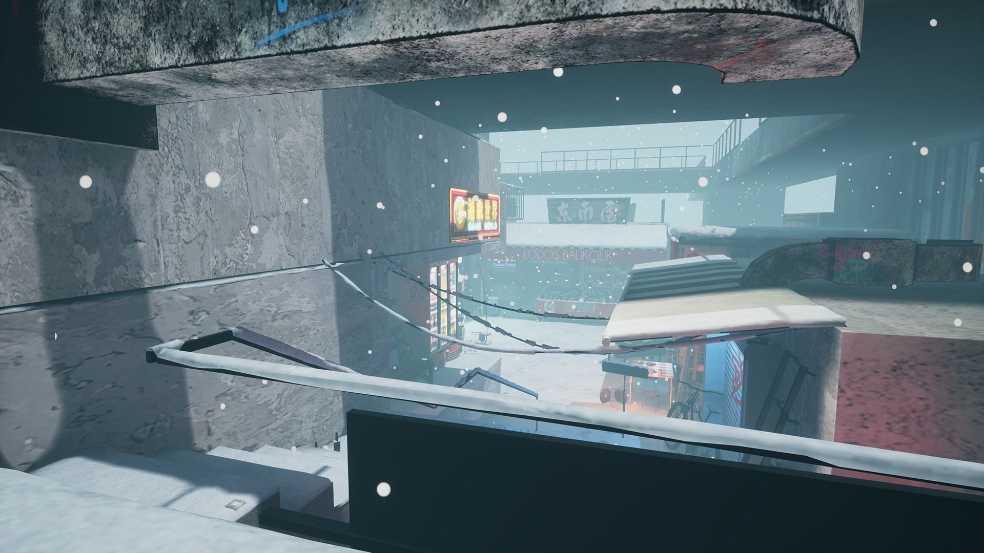 Cyberpunk Ghetto Street UE4 Scene 3D model animated | CGTrader