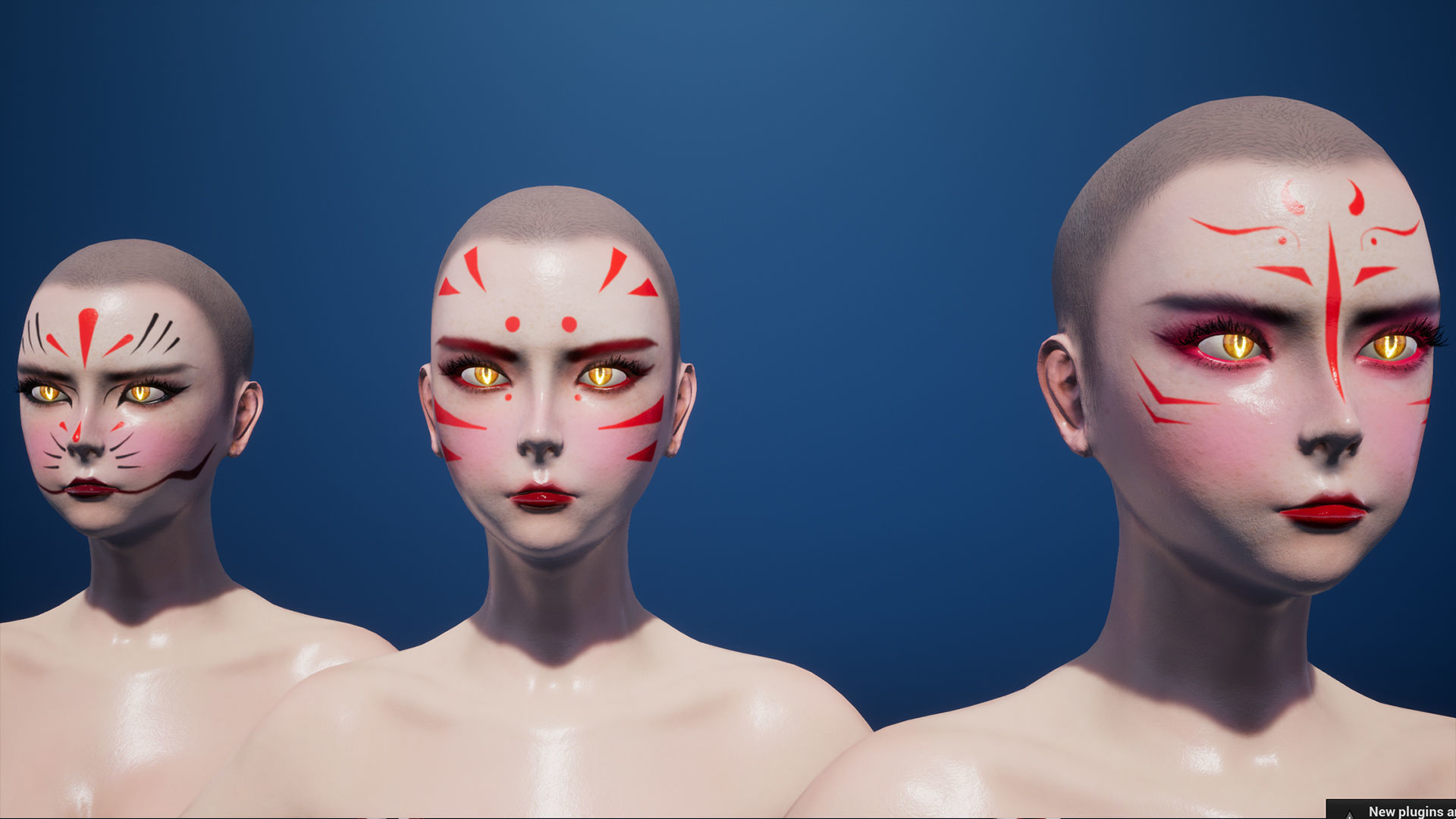 3D model Kitsune Game Ready Low Poly VR / AR / low-poly | CGTrader