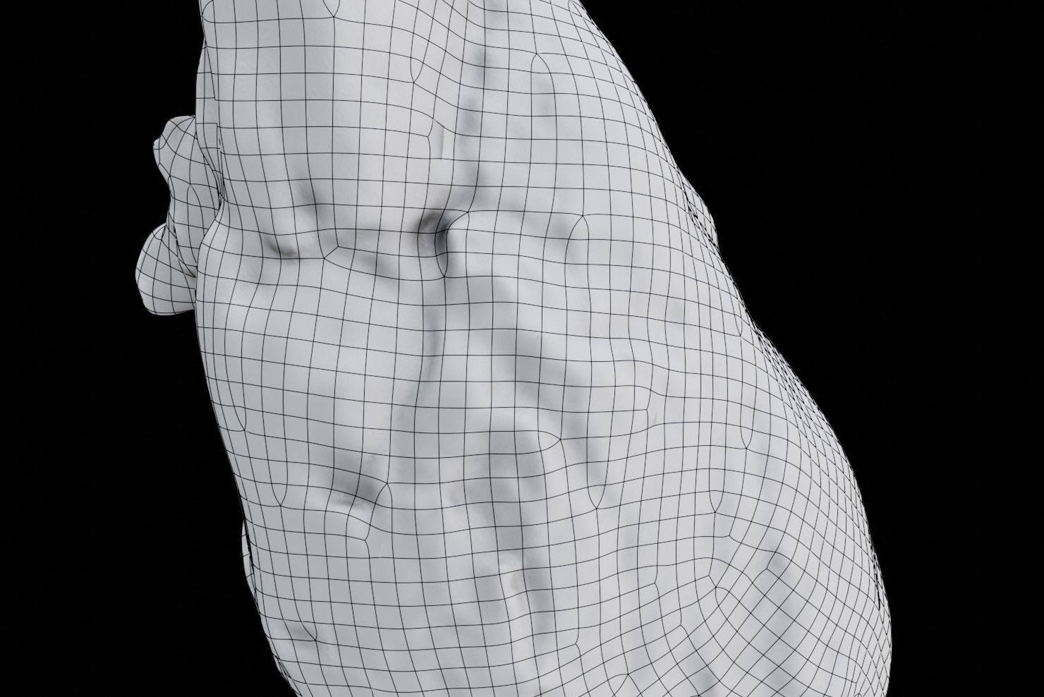 3D model Real Human Heart made from Photogrammetry VR / AR / low-poly ...