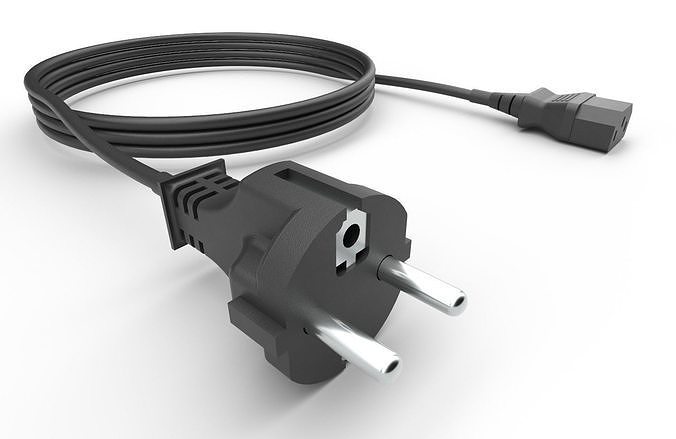 3D model Power Cord M4 VR / AR / low-poly | CGTrader