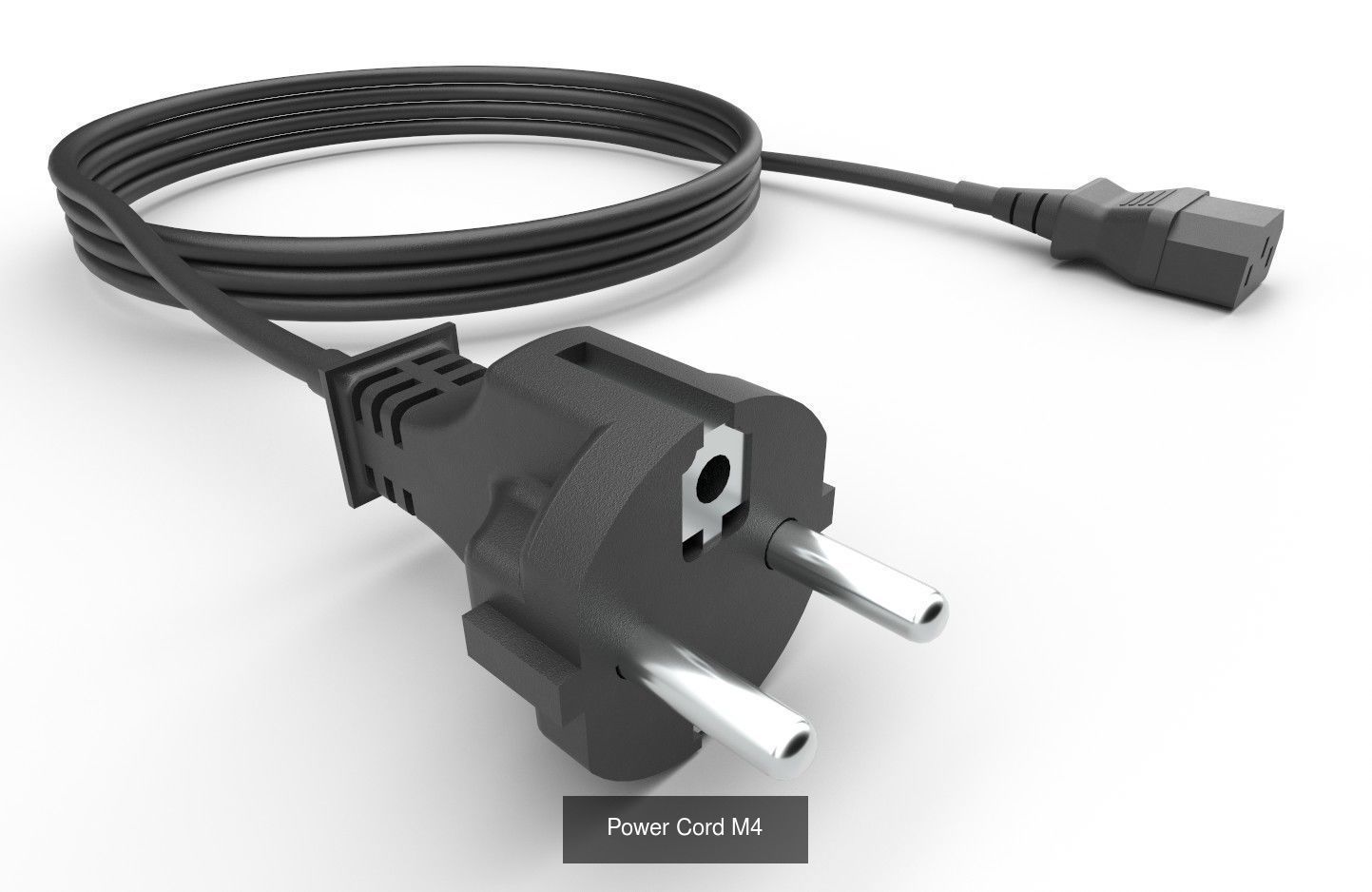 Power Cord Collection 1 VR / AR / low-poly | CGTrader