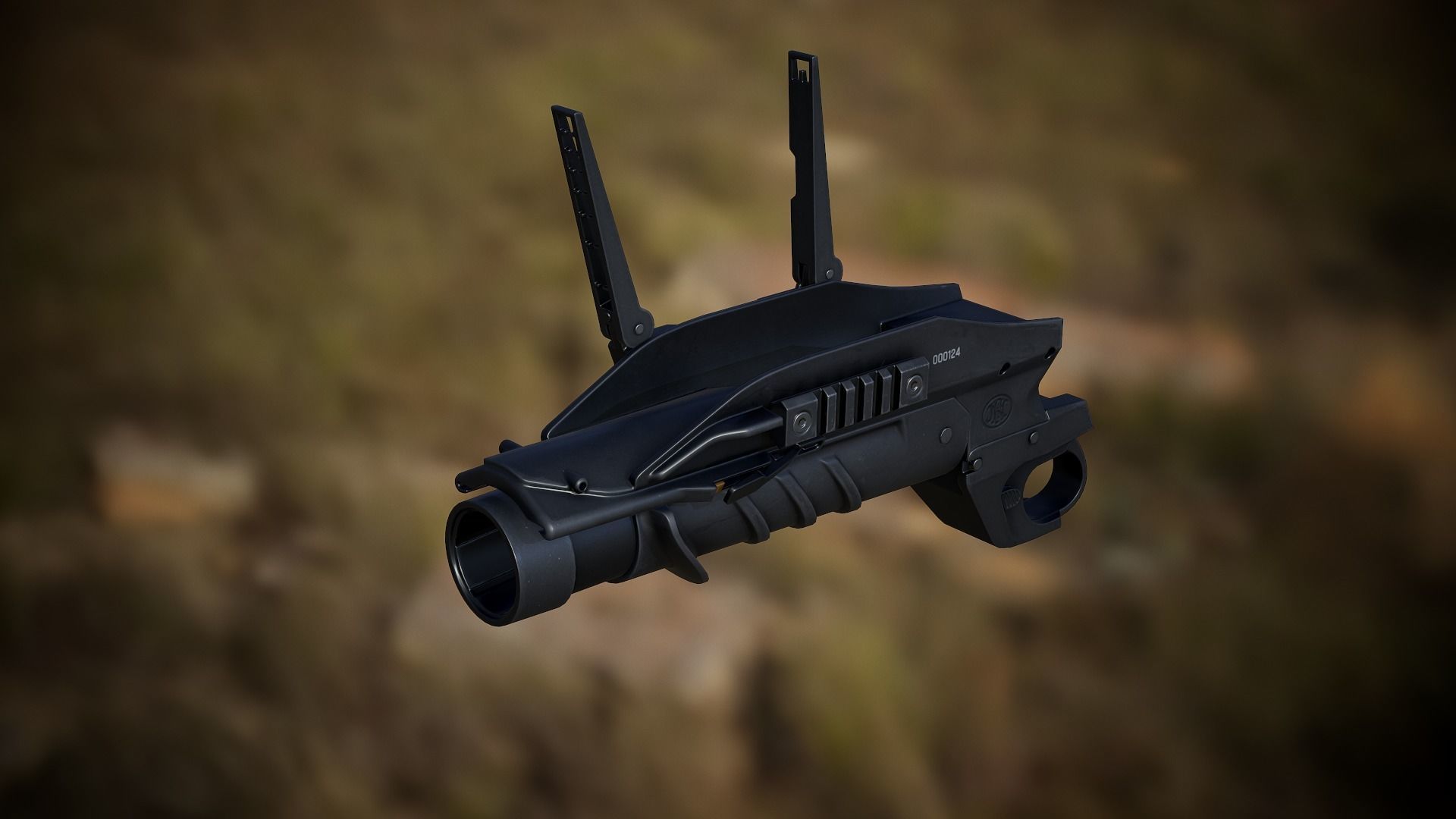 FN GL1 PBR free VR / AR / low-poly 3D model | CGTrader