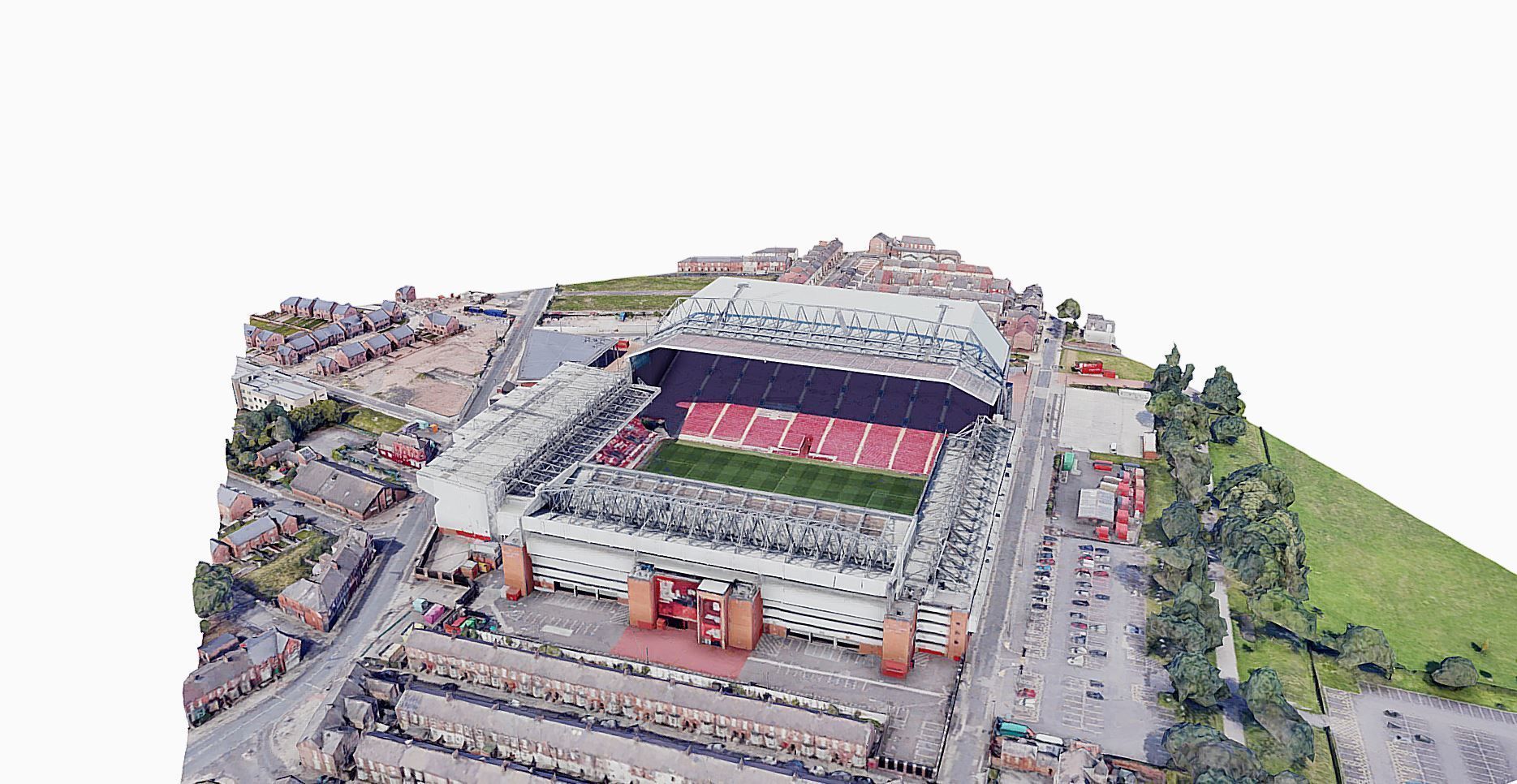 3D model Anfield Stadium - Liverpool VR / AR / low-poly | CGTrader