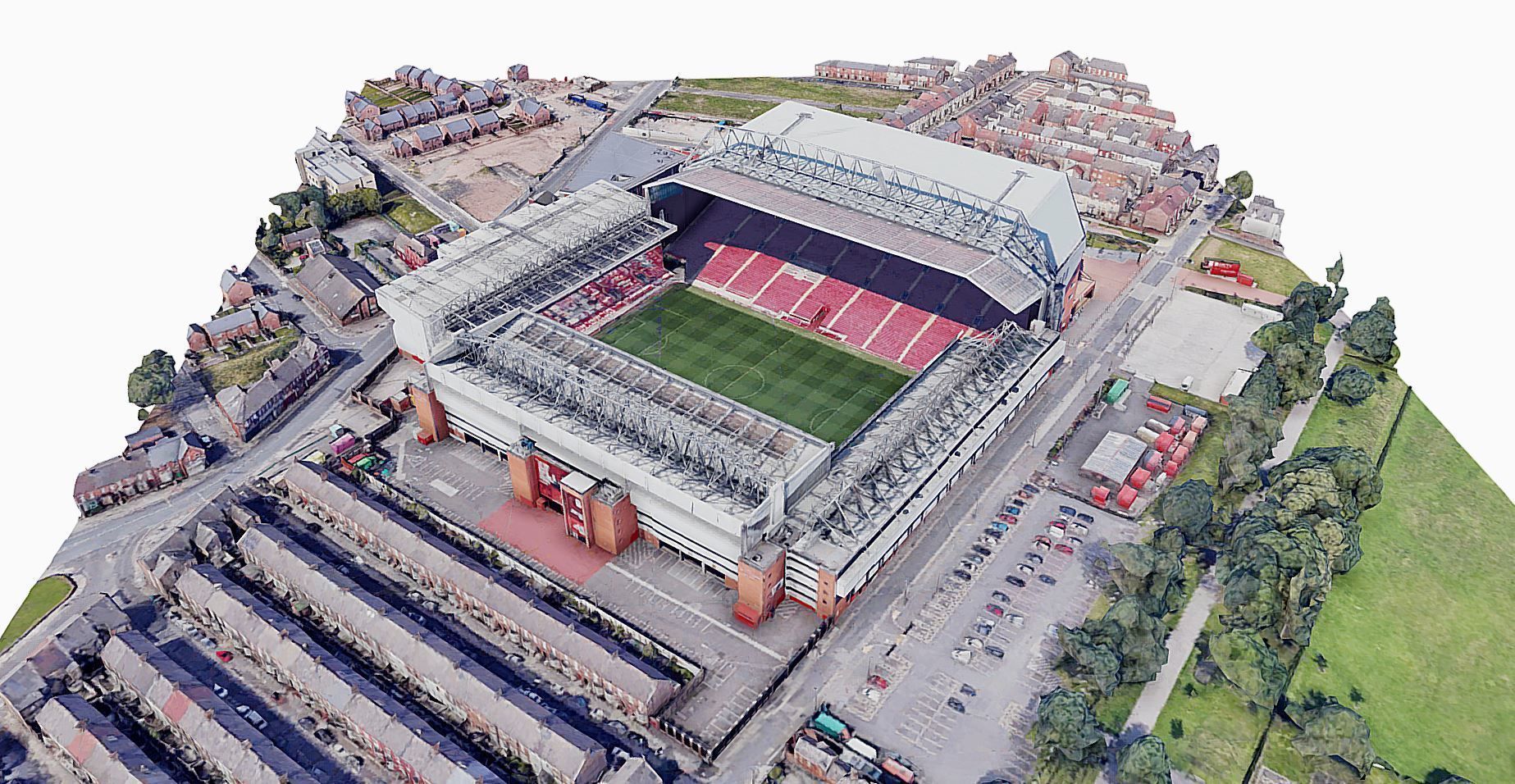 3D model Anfield Stadium - Liverpool VR / AR / low-poly | CGTrader
