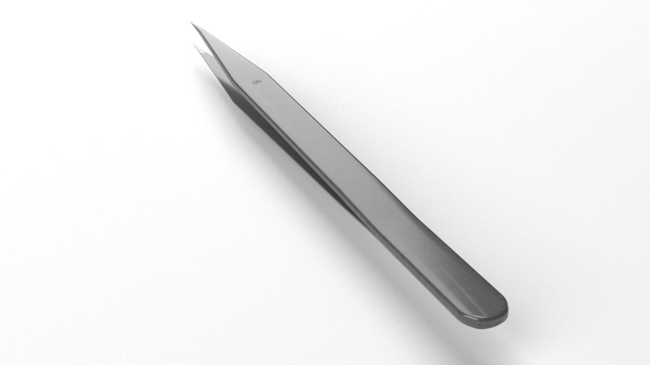 Tweezer - Medical Instrument 3D model 3D model | CGTrader