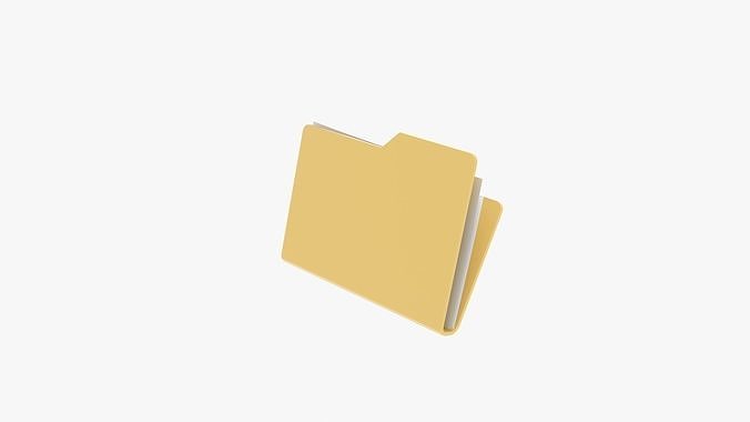File Folder 3D model | CGTrader