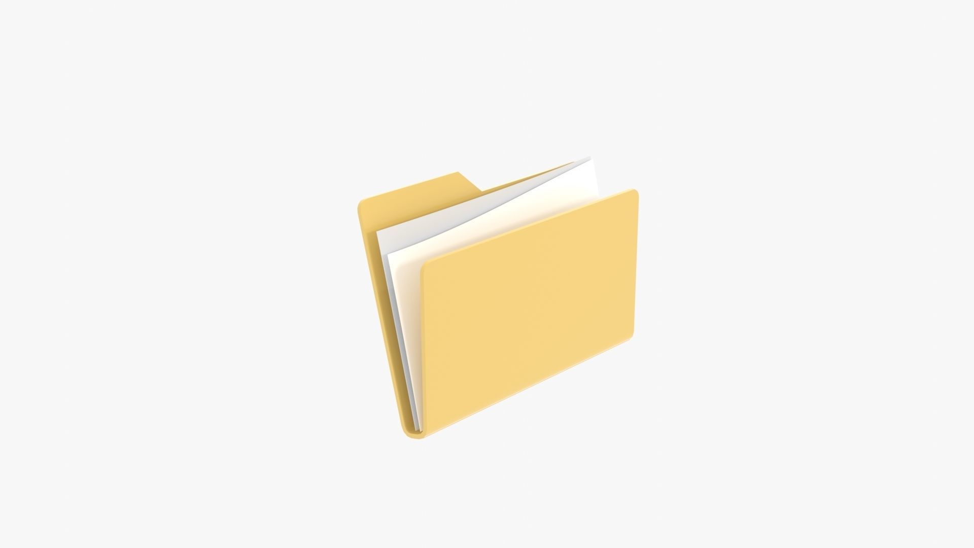 File Folder 3D model | CGTrader