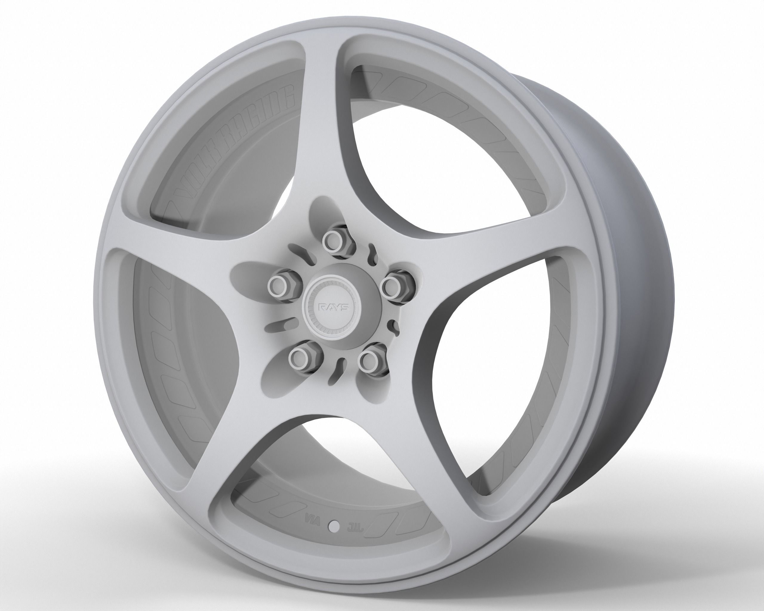 3D model Rays Volk Racing F-Zero Challenge VR / AR / low-poly | CGTrader