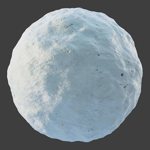 Snow 01 3D model | CGTrader