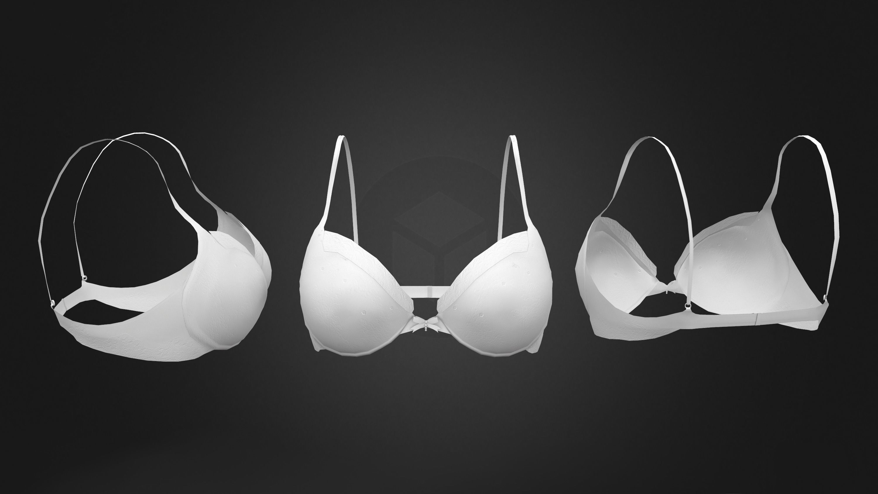 3D model Bombshell Bra VR / AR / low-poly | CGTrader