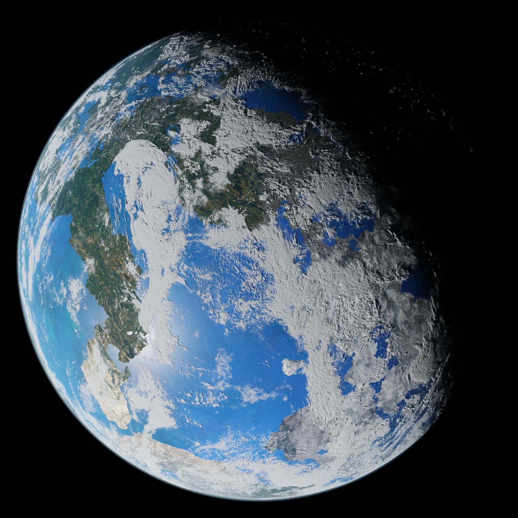 Mandalore Legends - 16k Star Wars Planet Texture 3D model | CGTrader