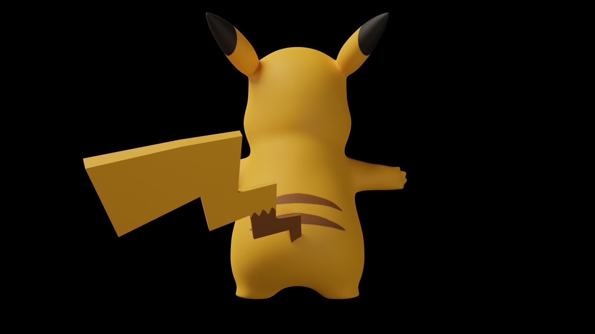 3D model Pikachu 3D model Rigged VR / AR / low-poly | CGTrader