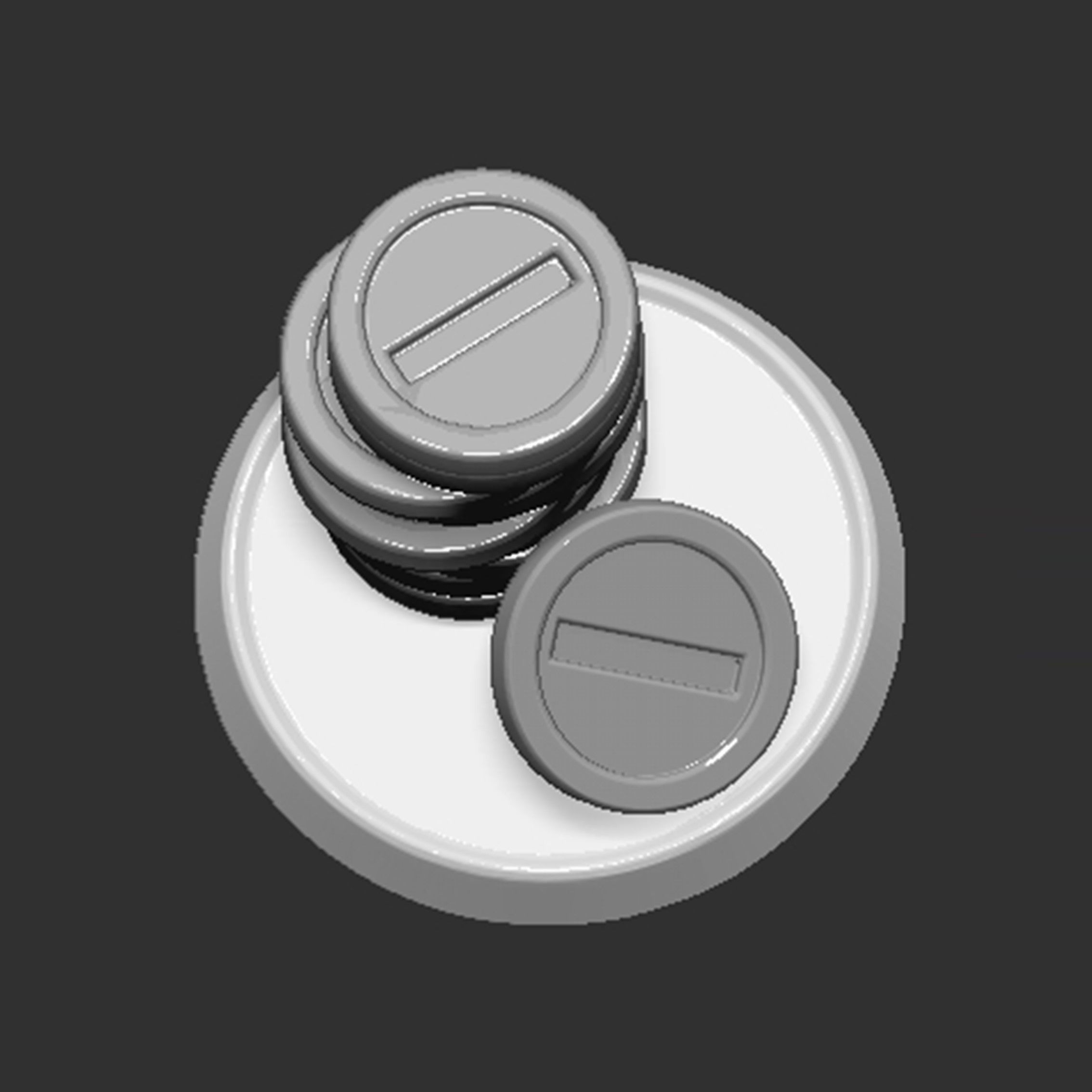 Mario Messy Coins Based 3D model 3D printable | CGTrader