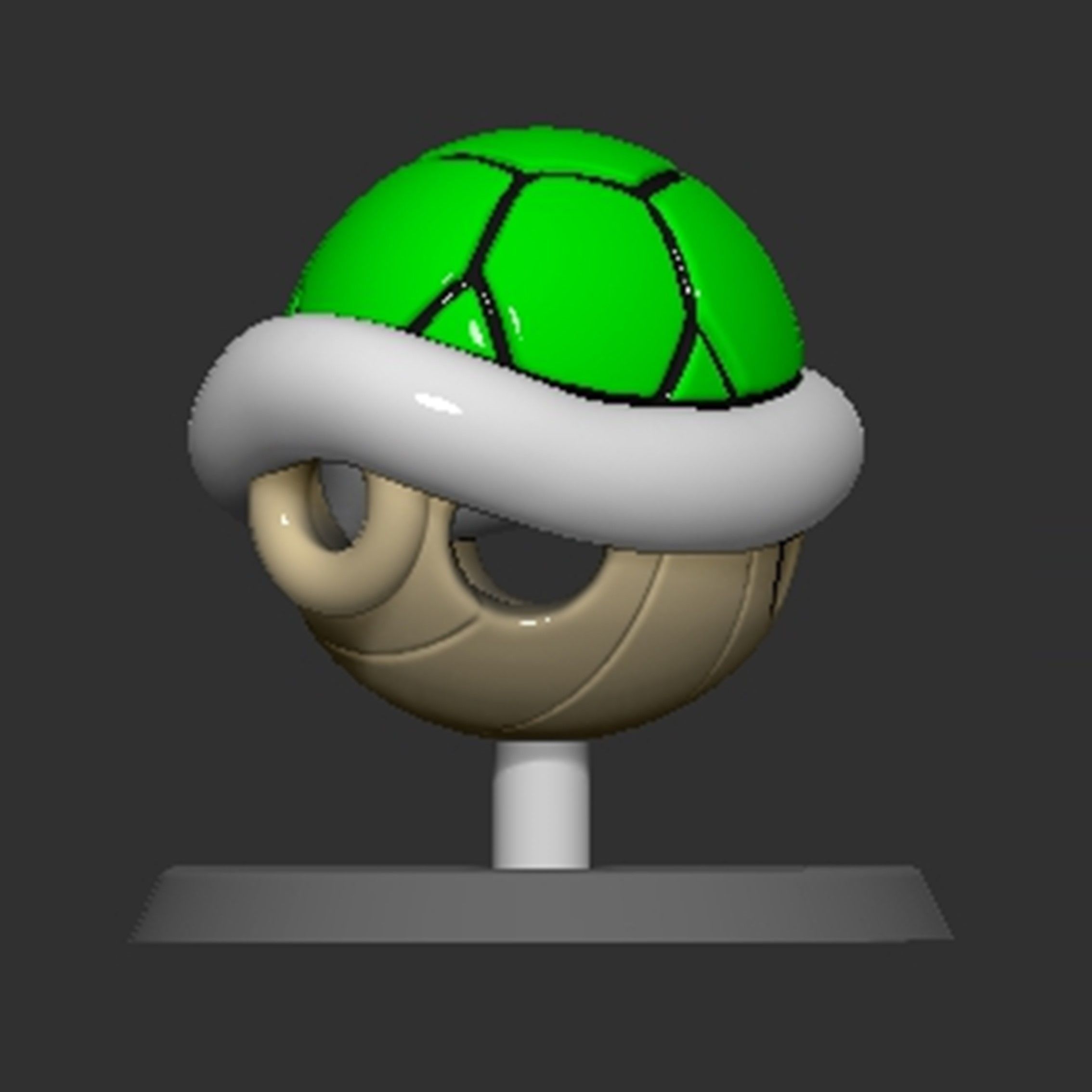 Mario Turtle Shell Based Koopa Troopa 3D model 3D printable | CGTrader