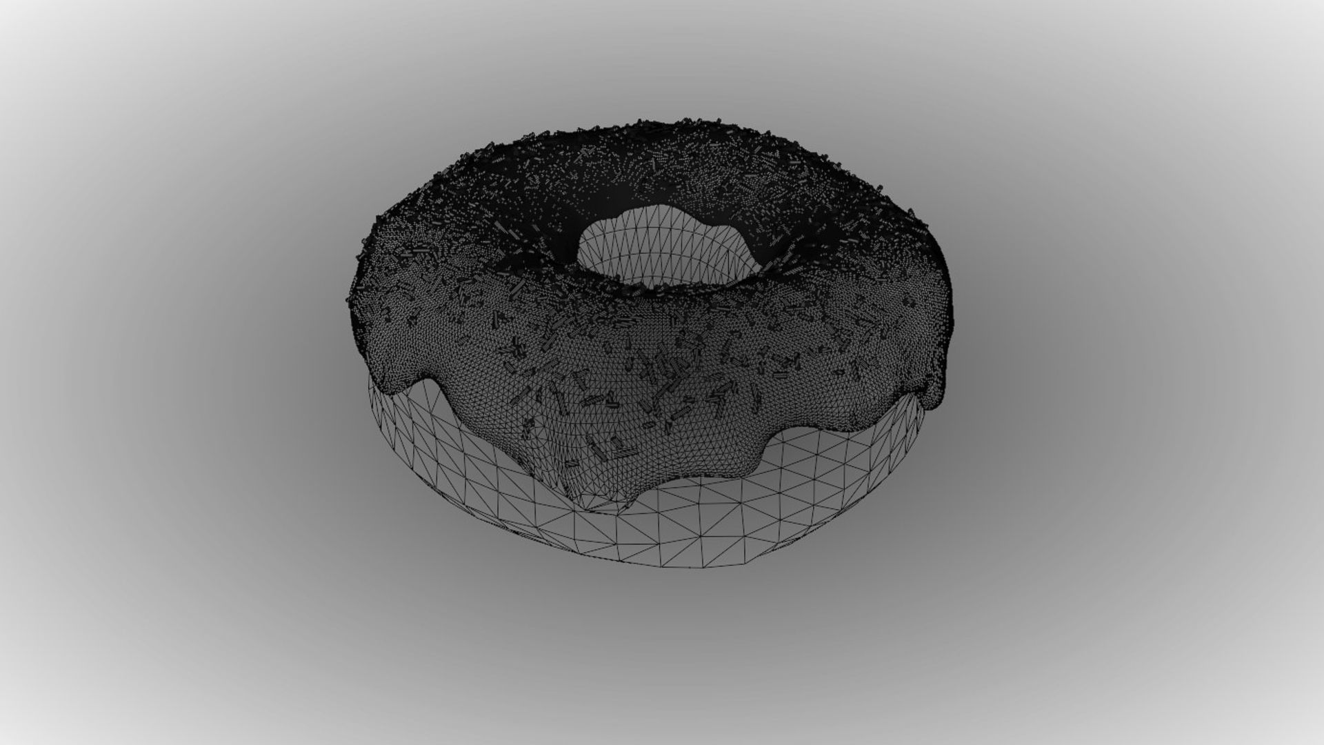 Vanilla Donut - Texture and Animation 3D model animated rigged | CGTrader
