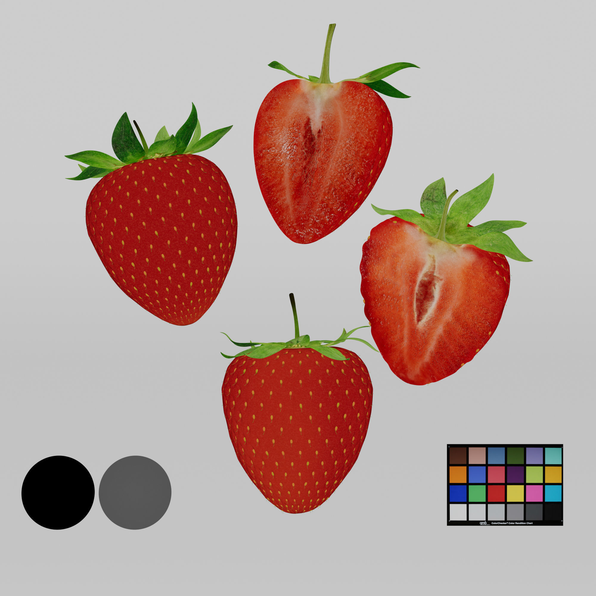 Strawberry 3D model | CGTrader