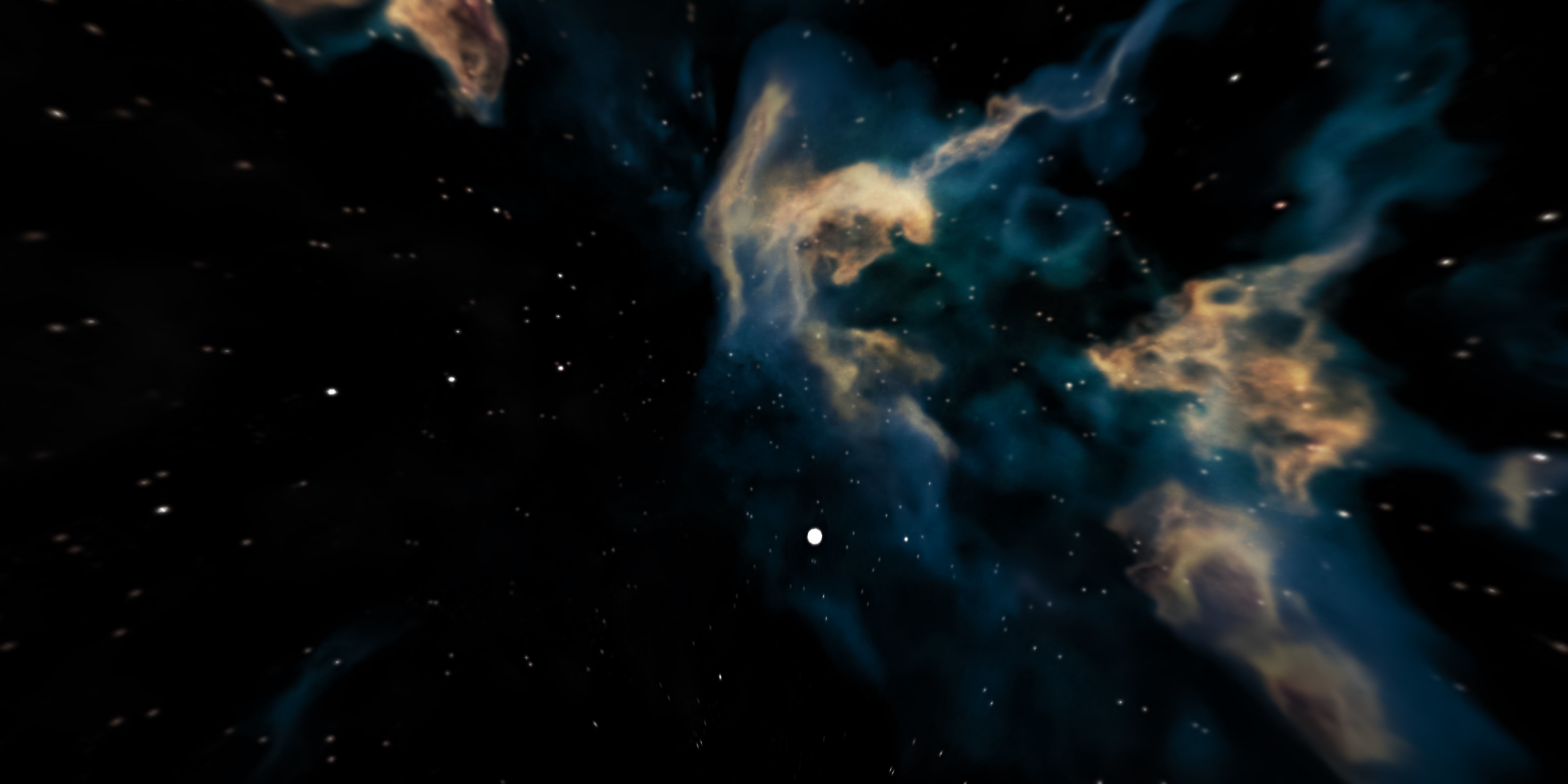 3D model HDRI Panoramic Sky - VR 360 starfield extreme space ...