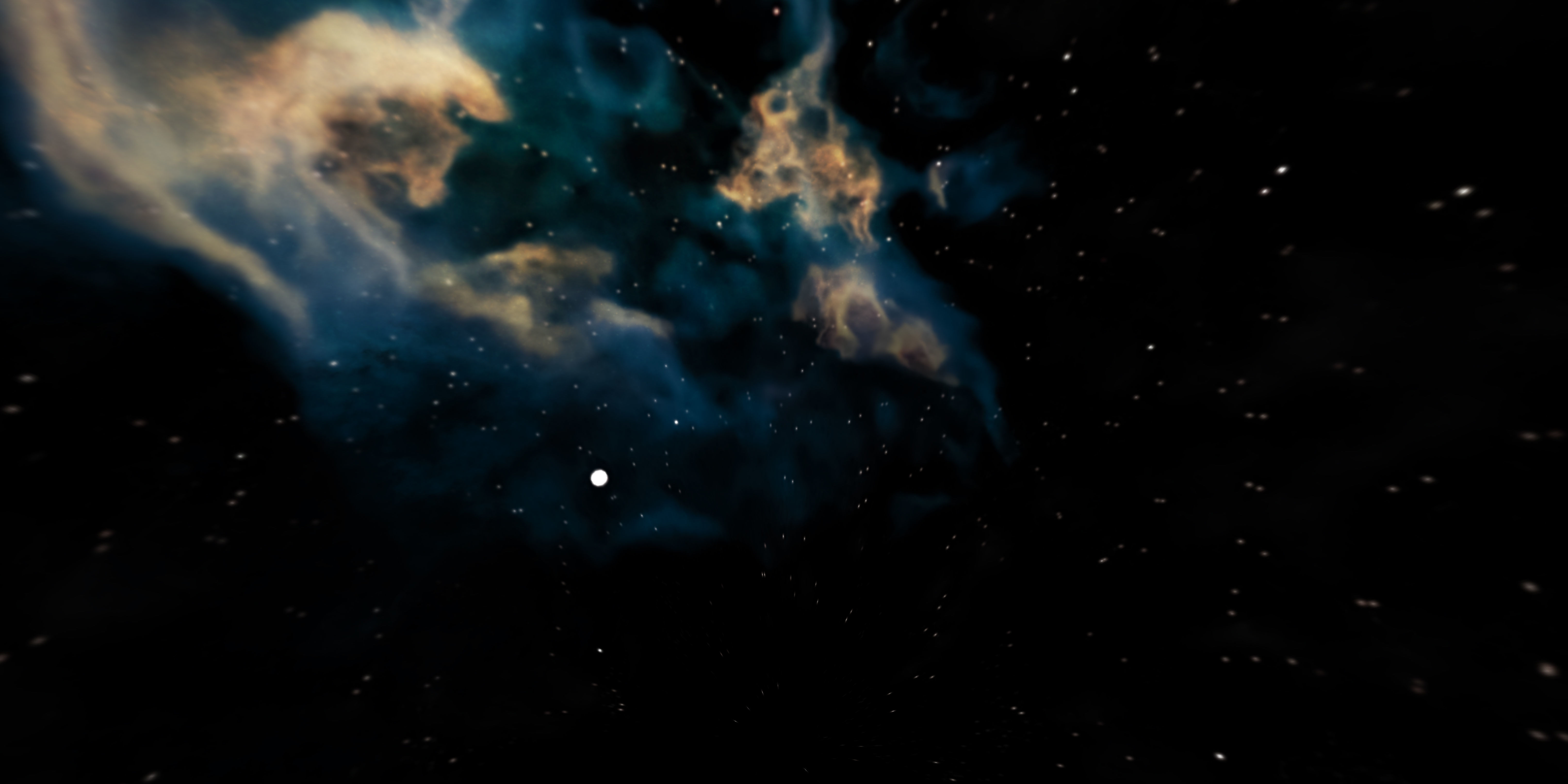 3D model HDRI Panoramic Sky - VR 360 starfield extreme space ...