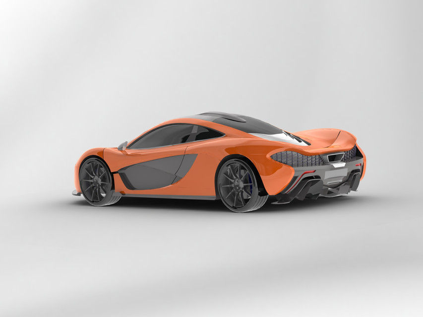 McLaren P1 free 3D model | CGTrader