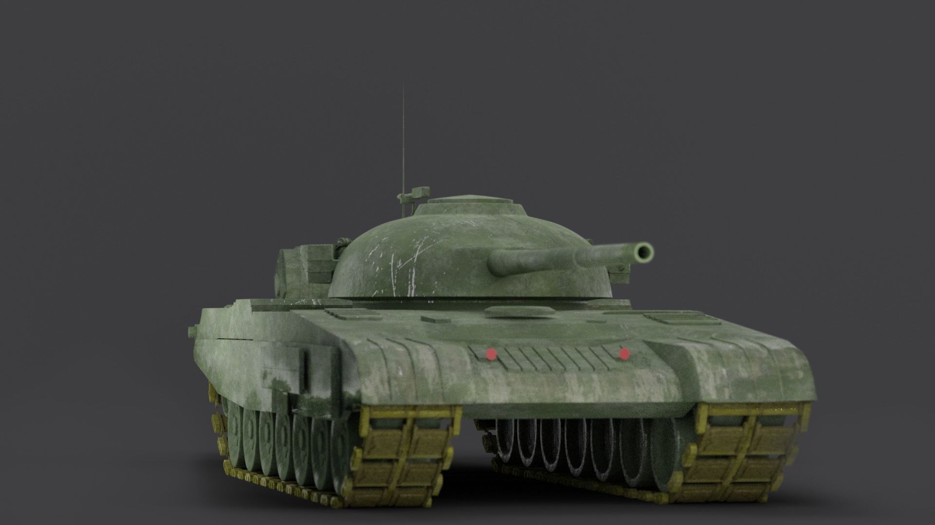 PT-91 tank 3D model rigged | CGTrader