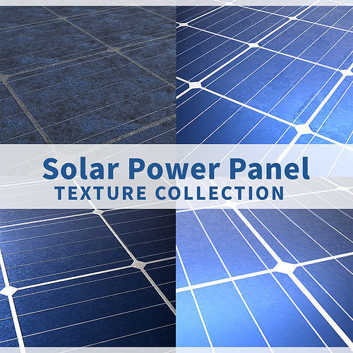 Solar Power Panel Texture - 4 status collection Texture | CGTrader