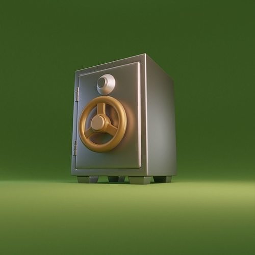 3D model Cartoon Safe VR / AR / low-poly | CGTrader