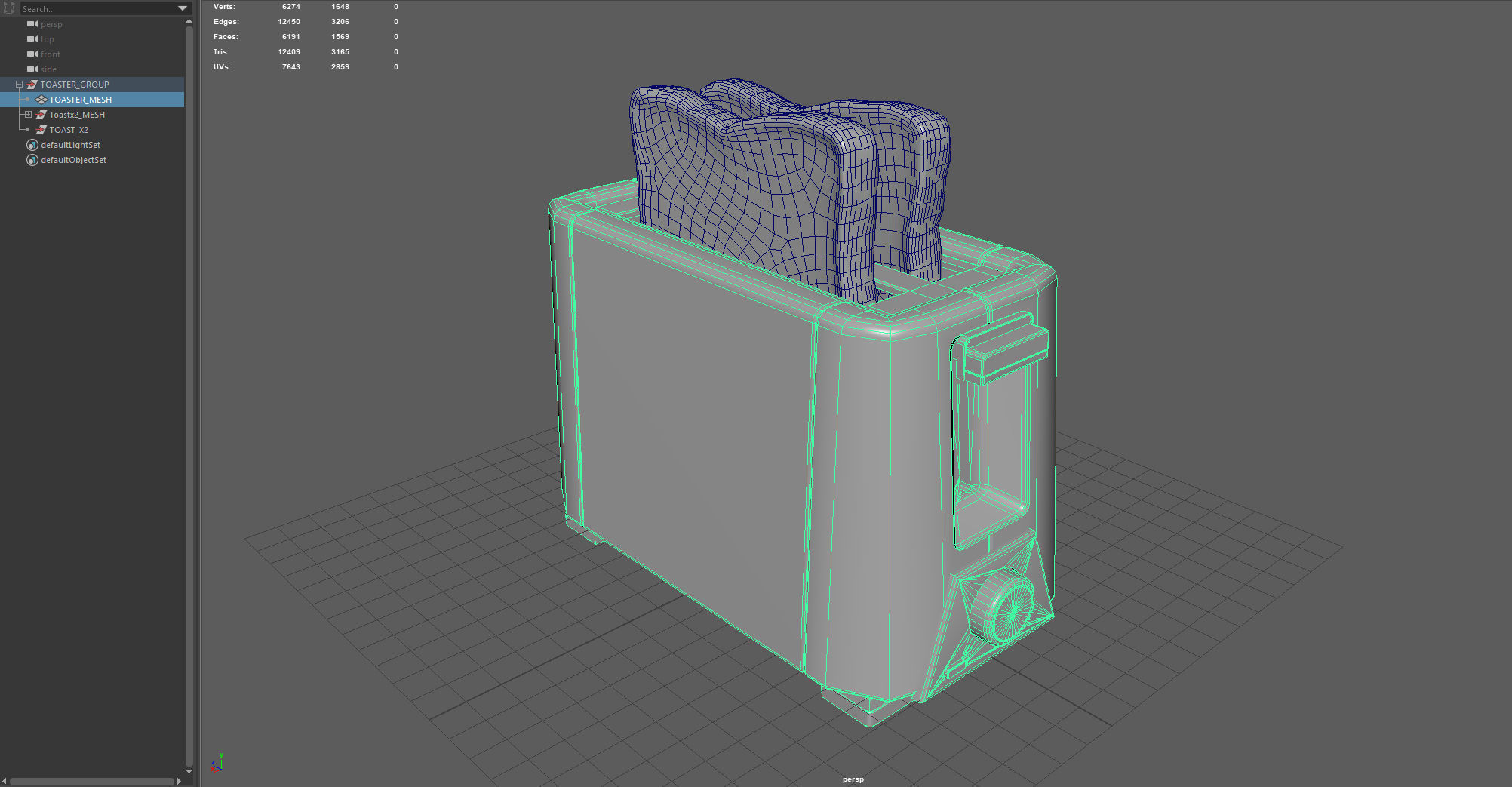 3D model Toaster VR / AR / low-poly | CGTrader