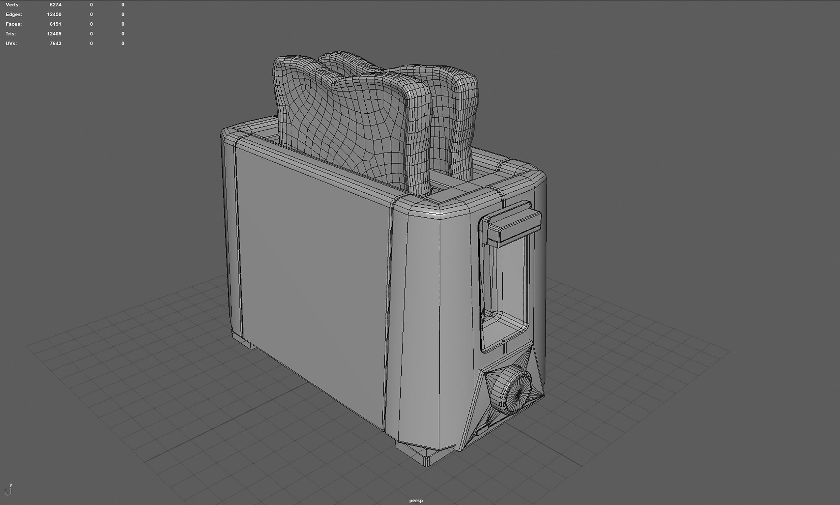 3D model Toaster VR / AR / low-poly | CGTrader