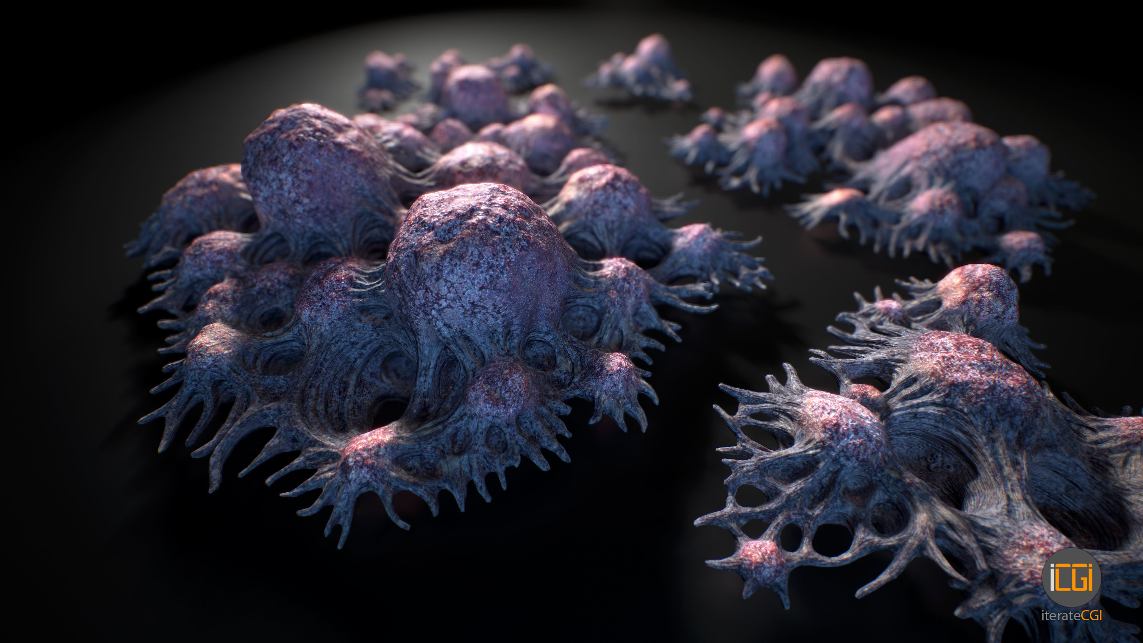 Alien Plant Fungus Type 3 3D model | CGTrader