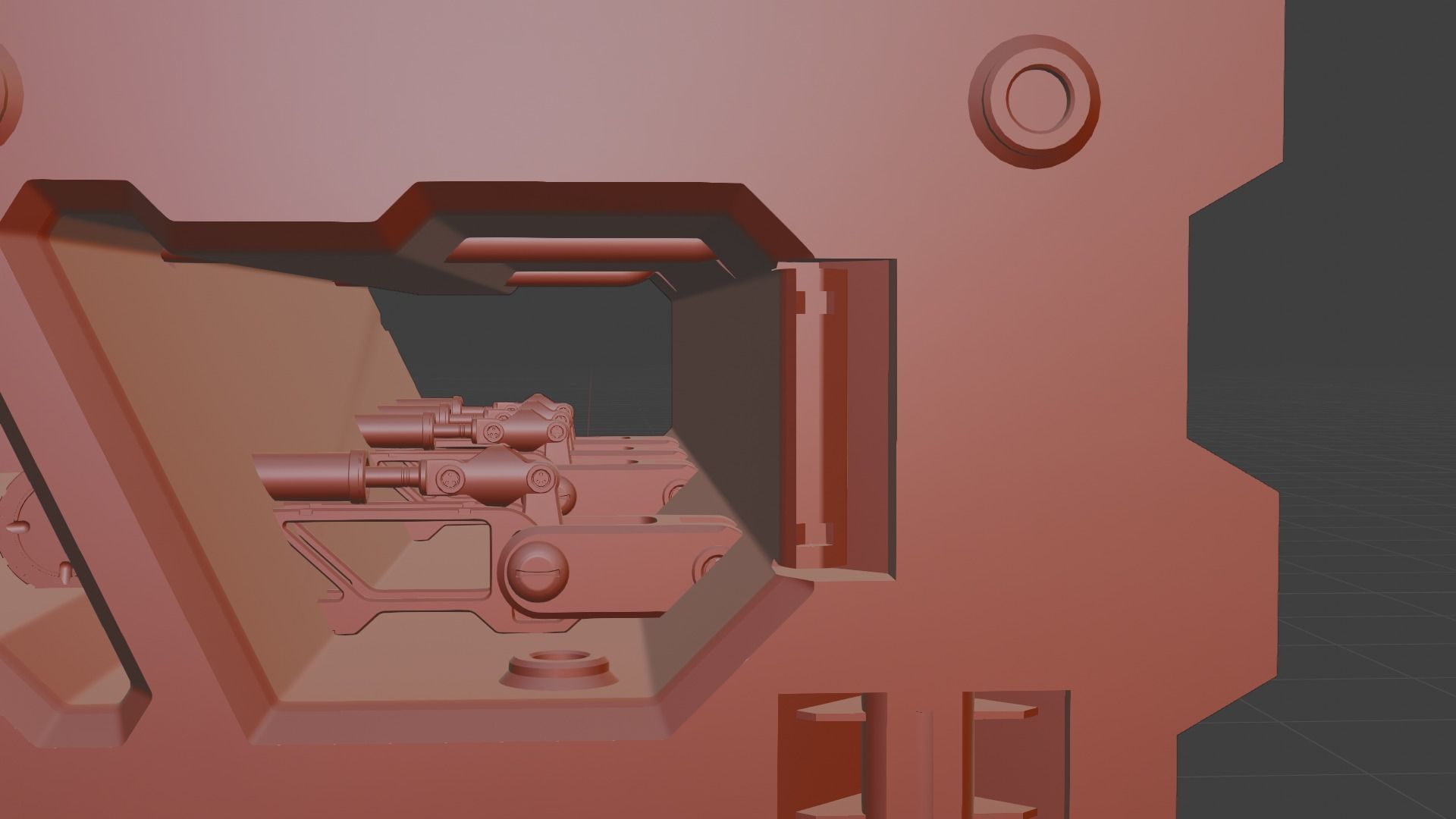 Sci-fi asset for a military KITBASHING taste 3D model | CGTrader