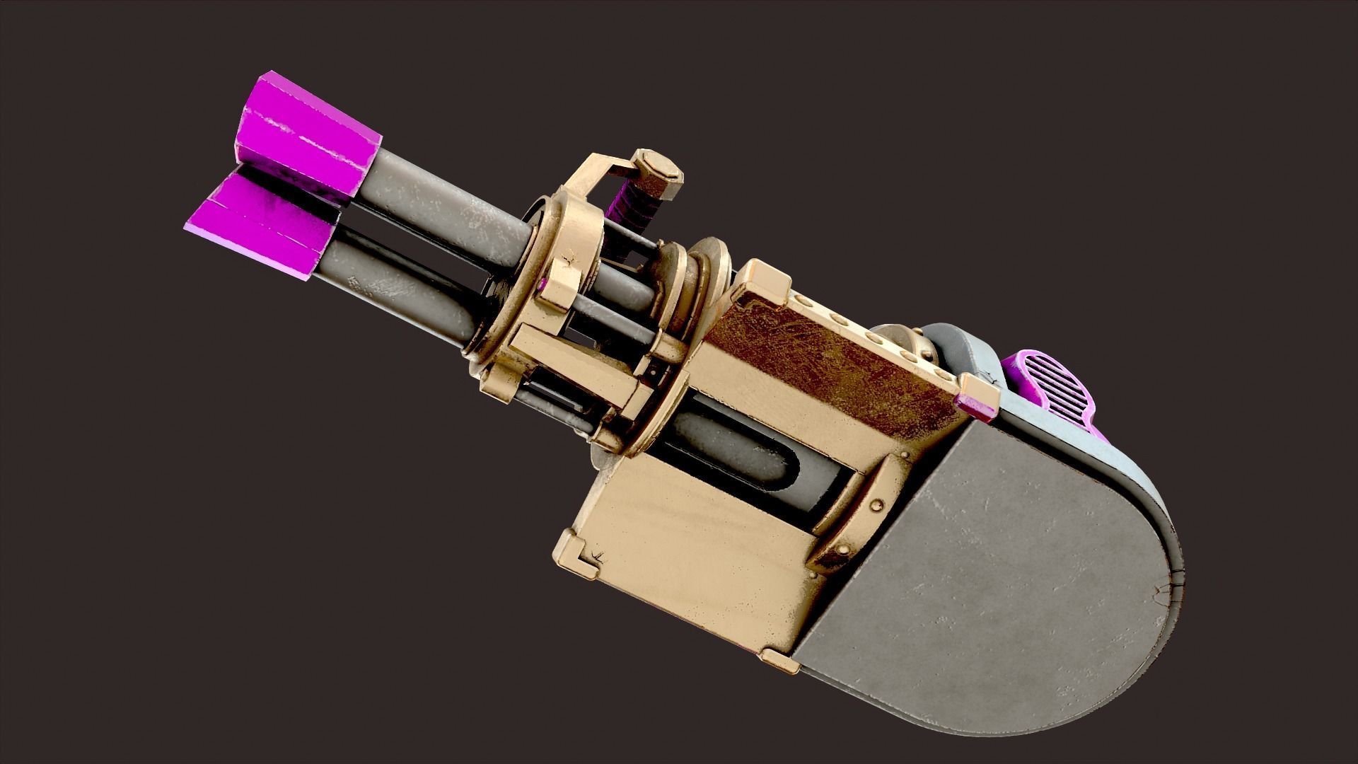 ARCANE - JINX MINIGUN - Cosplay - League of legends 3D model | CGTrader
