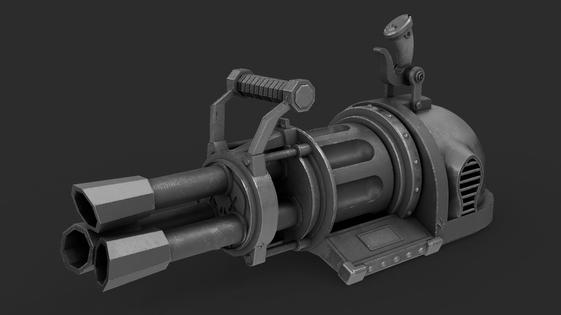 ARCANE - JINX MINIGUN - Cosplay - League of legends 3D model | CGTrader