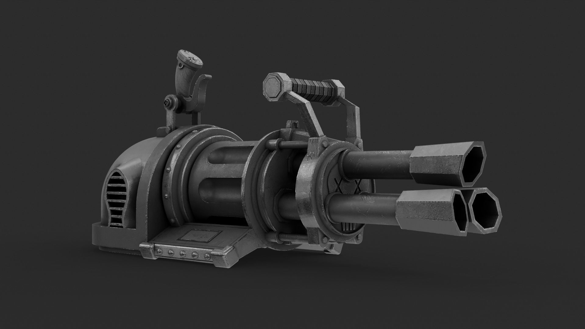 ARCANE - JINX MINIGUN - Cosplay - League of legends 3D model | CGTrader